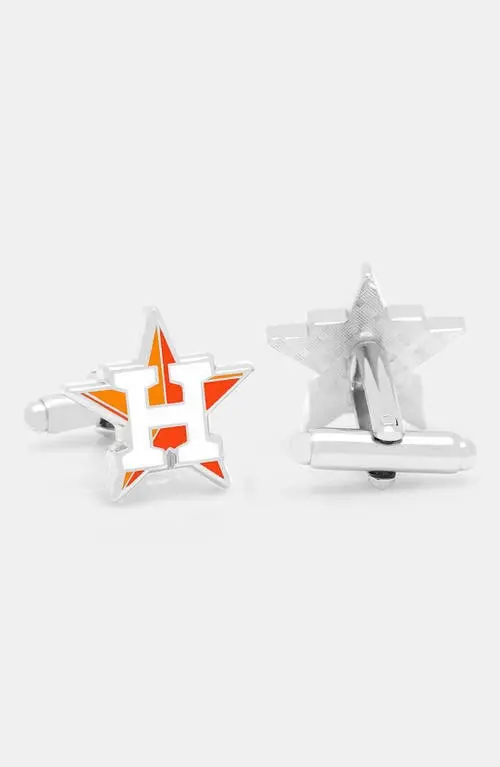 CUFFLINKS, INC. Enamel Logo - Orange