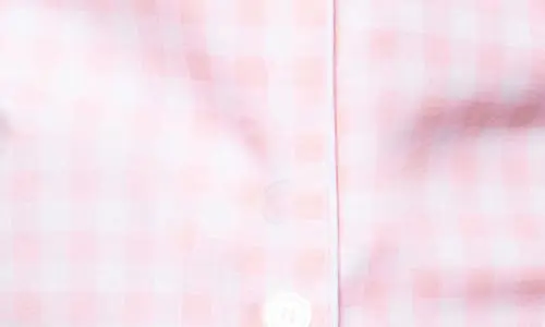 PETITE PLUME Gingham Short Pajamas - Pink