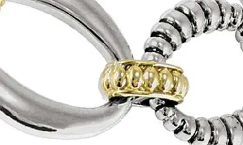 Lagos Link Two-tone Bracelet