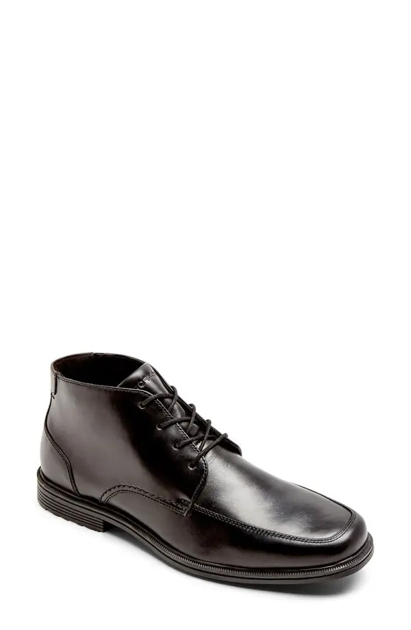 Rockport Taylor Waterproof Leather Chukka Boot - Black
