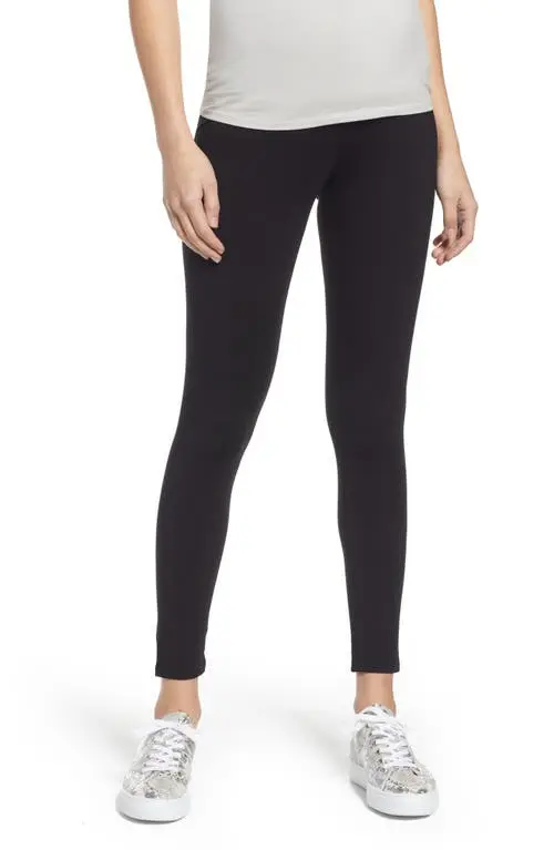 ANGEL MATERNITY 2-pack Belly Support Maternity 7/8 Leggings