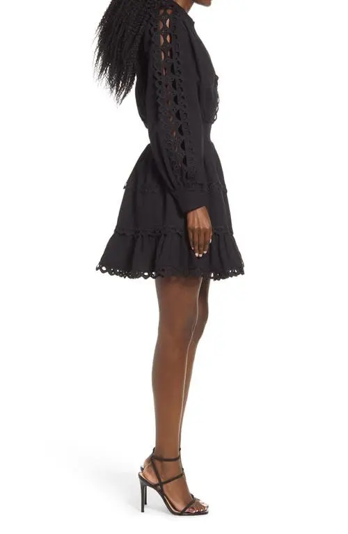 Endless Rose Lace Trimmed Dress