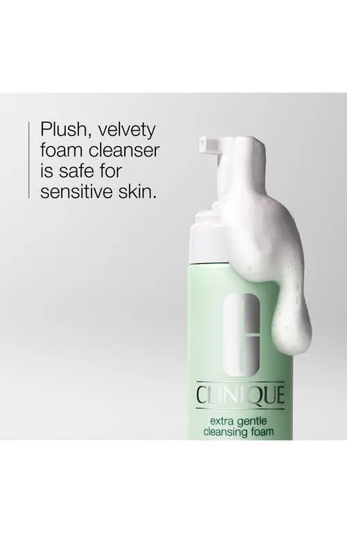 CLINIQUE Extra Gentle Cleansing Foam - No Color