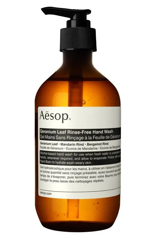 Aesop Geranium Leaf Rinse-free Hand Wash
