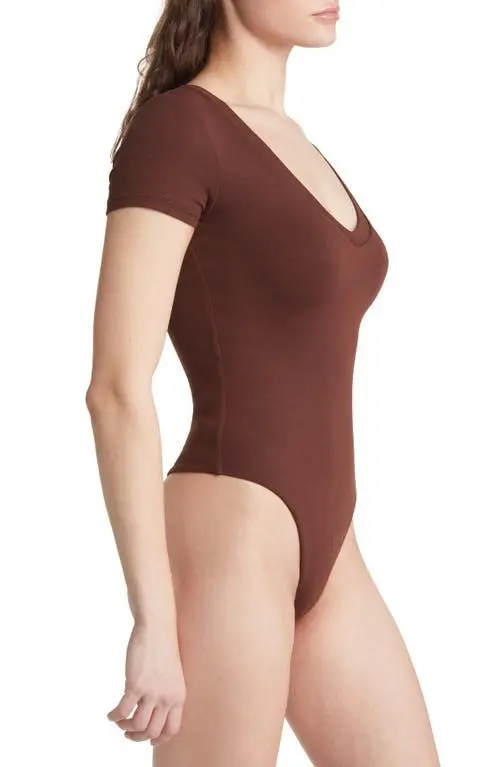 Naked Wardrobe The Nw V-neck Bodysuit