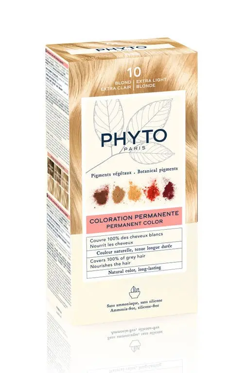 PHYTO Color Permanent Hair Color - 10 Extra Light Blonde