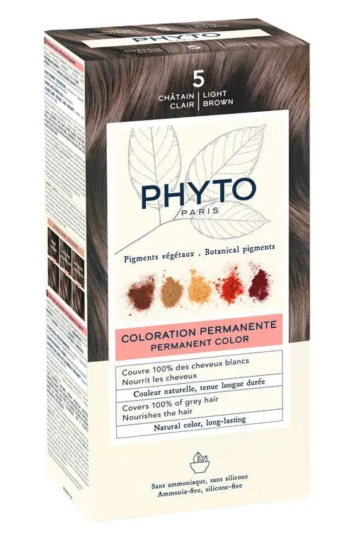PHYTO Permanent Hair Color - 5 Light Brown