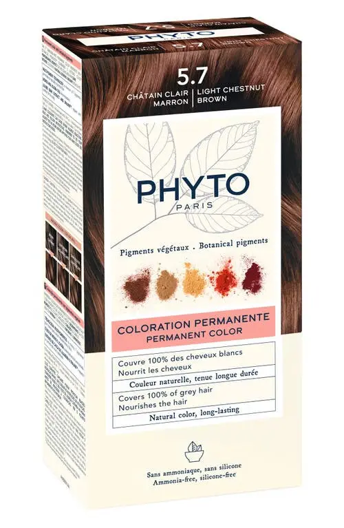 PHYTO Color Permanent Hair Color - 5.7 Light Chestnut Brown