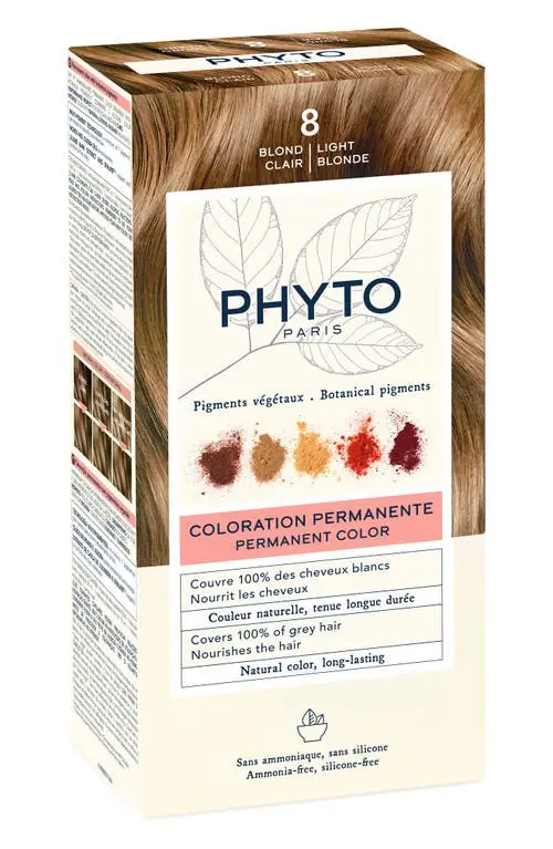 PHYTO Color Permanent Hair Color - 8 Light Blonde