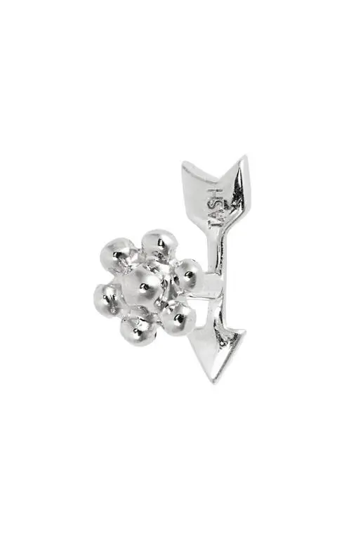 MARIA TASH Diamond Arrow Single Stud Earring - White Golddnu