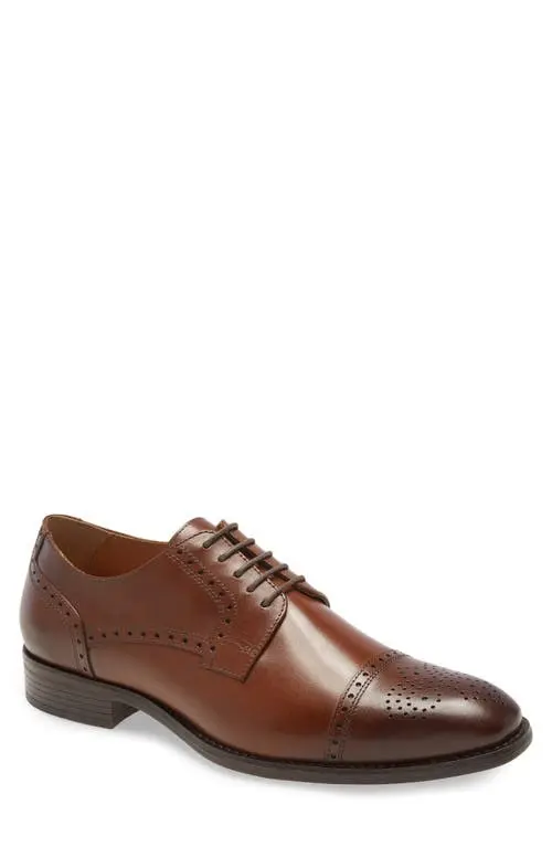 Johnston & Murphy Lewis Cap Toe Derby