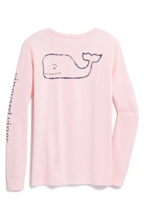 Vineyard Vines Whale Long Sleeve Graphic Tee