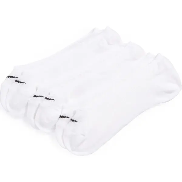 Nike 3-pack No-show Socks - White/black