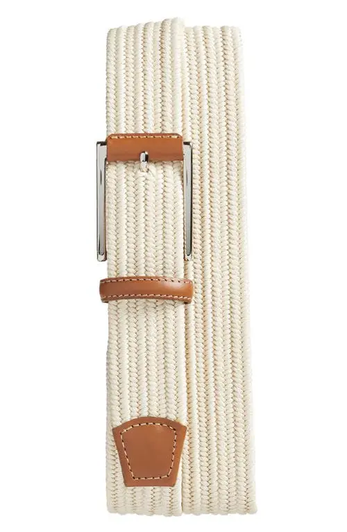 Torino Woven Belt - Cream