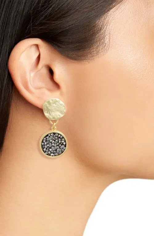 KARINE SULTAN Crystal Clip-on Earrings