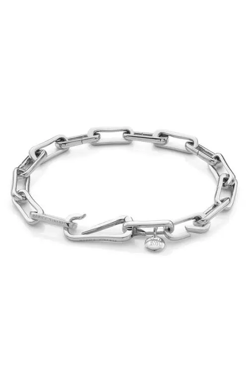 Monica Vinader Alta Capture Charm Bracelet - Silver