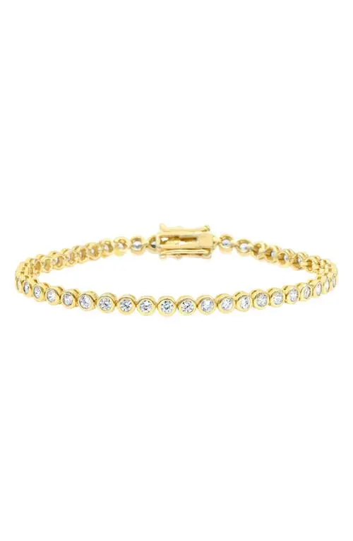 SHYMI Classic Bezel Tennis Bracelet - Gold