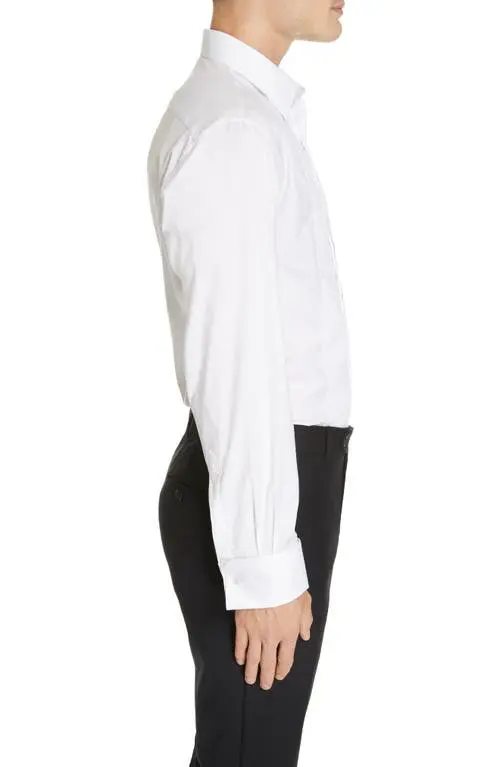 Emporio Armani Slim Fit Stretch Tuxedo Shirt