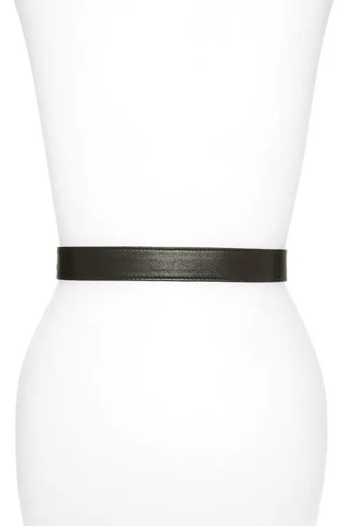 RAINA BELTS Torchon Buckle Leather Belt