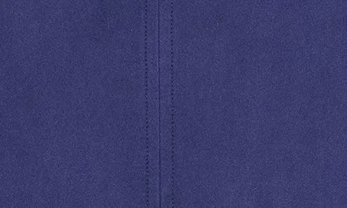 Anne Klein Drape Front Faux Suede Jacket