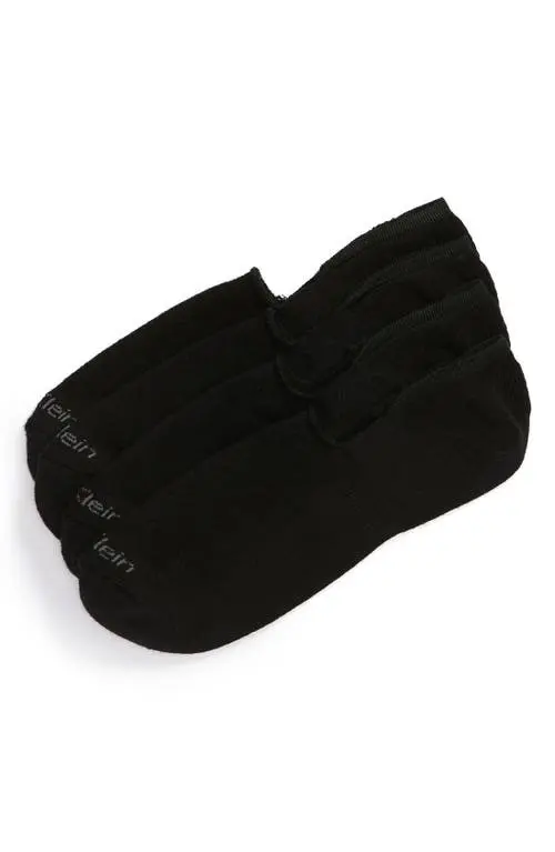 Calvin Klein 2-pack No-show Socks - Black