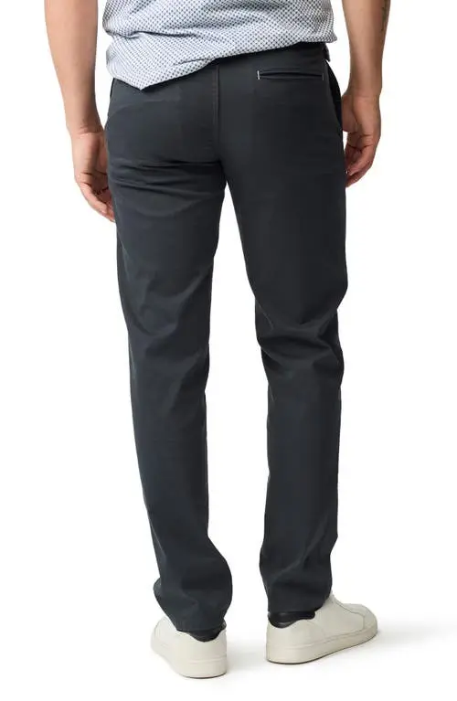Rodd & Gunn Thomas Road Stretch Cotton Flat Front Chinos - Coal