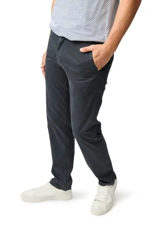 Rodd & Gunn Thomas Road Stretch Cotton Flat Front Chinos - Coal