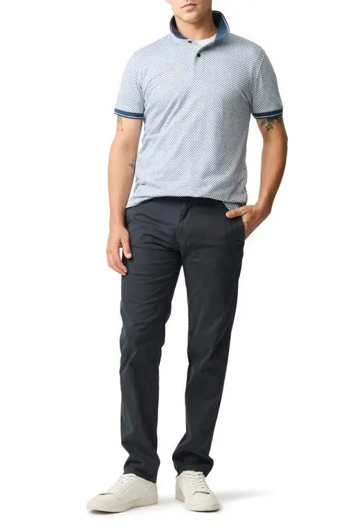 Rodd & Gunn Thomas Road Stretch Cotton Flat Front Chinos - Coal