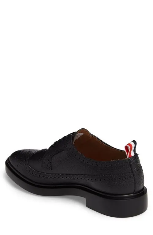Thom Browne Longwing Leather Derby - Black Leather