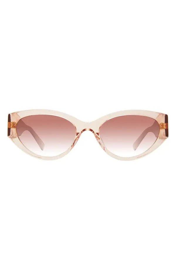 Rebecca Minkoff Selma 3 54mm Cat Eye Sunglasses - Crystal 