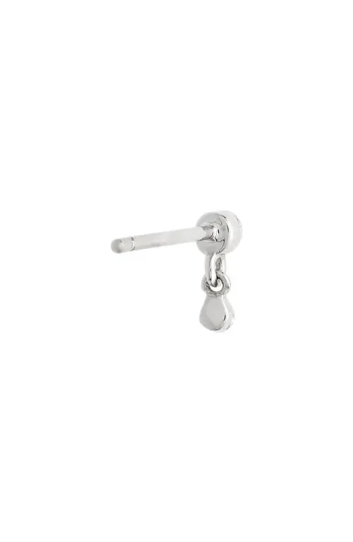 MARIA TASH Single Diamond Dangle Stud Earring