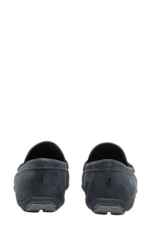 JOHNNIE-O $178 MEN\'S MOX HANDSEWN DRIVING LOAFERS IN GRAY/BLUE SZ 10.5 M26619 Johnnie-O Mox Driving Loafer In Grey - 30% Off | Editorialist main image 4