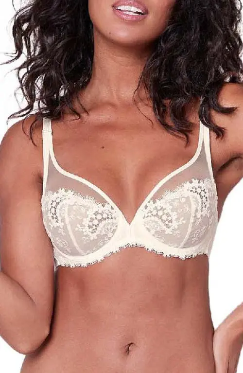 Simone Perele Wish Underwire Plunge Bra - Ivory