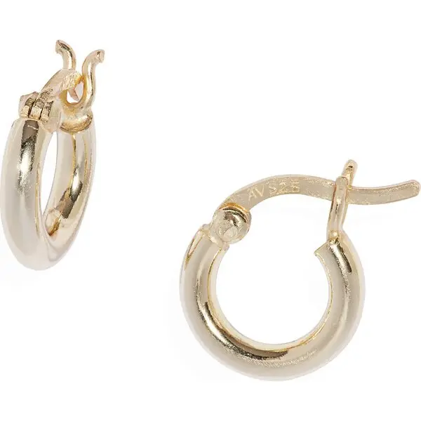 Argento Vivo Hoop Earrings - Gold