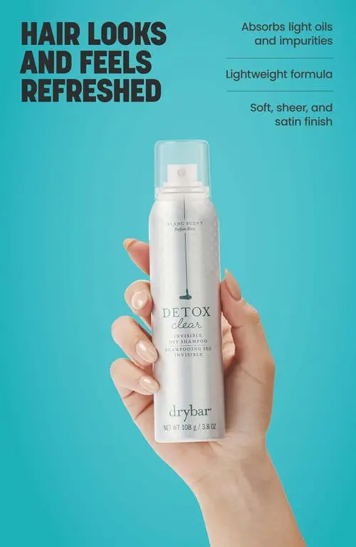 DRYBAR Detox Clear Invisible Dry Shampoo - No Color
