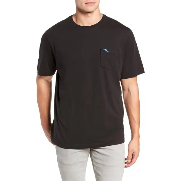 Tommy Bahama New Bali Sky Original Fit Pocket T-shirt - Black