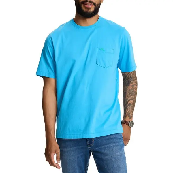Tommy Bahama New Bali Sky Original Fit Pocket T-shirt - Blue Sky