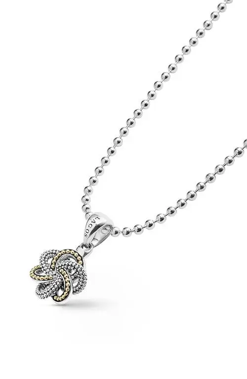 Lagos Love Knot Pendant Necklace