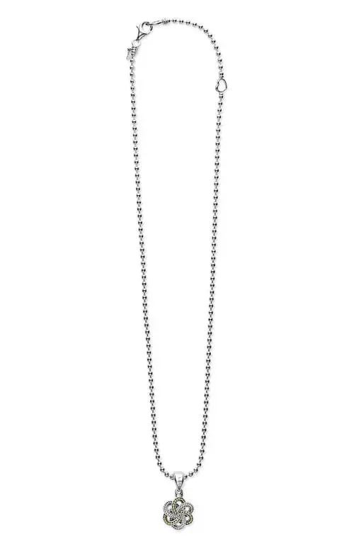 Lagos Love Knot Pendant Necklace
