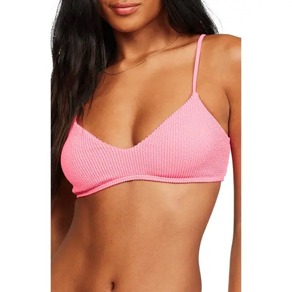 BILLABONG Textured Bralette Bikini Top