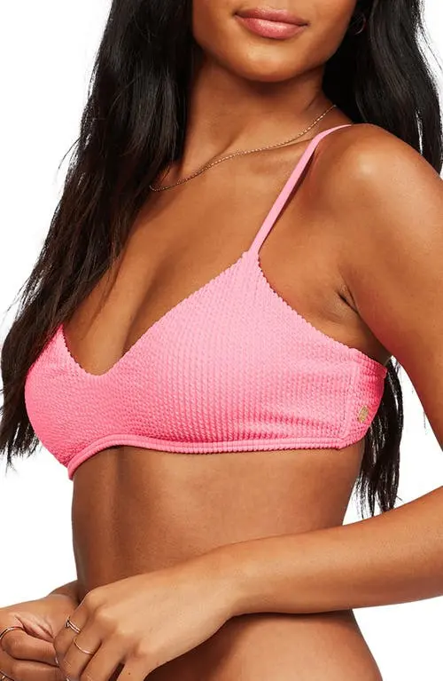 BILLABONG Textured Bralette Bikini Top