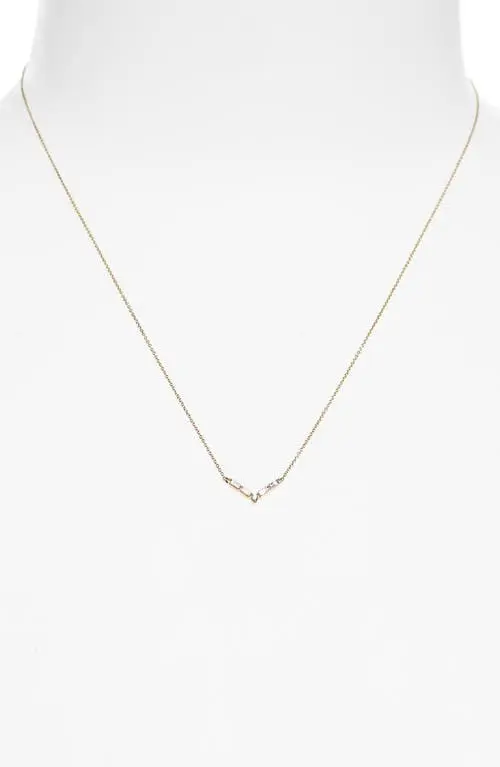 DANA REBECCA DESIGNS Sadie Pearl Mini V-shape Necklace