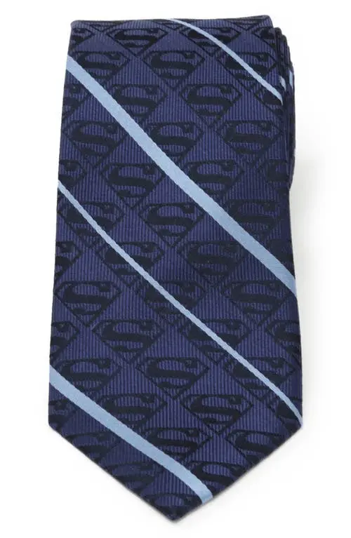 CUFFLINKS, INC. Superman Neck Tie - Blue