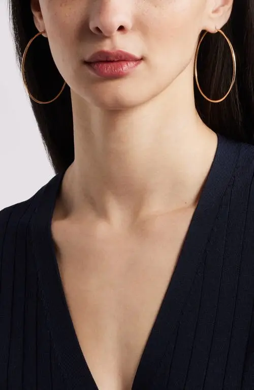 Nordstrom Classic Metal Hoop Earrings - Gold