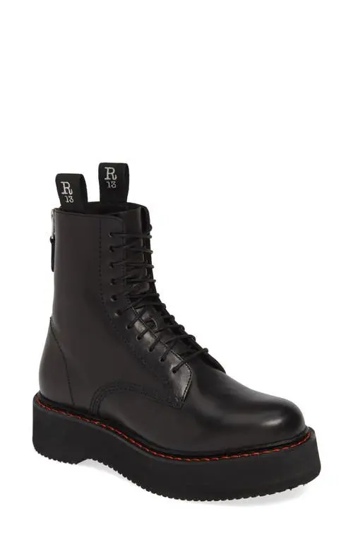 R13 Stack Platform Boots