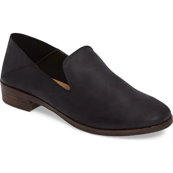 Lucky Brand Cahill Flat - Black Leather