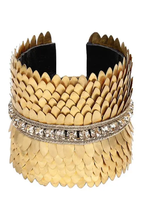 Deepa Gurnani Gigi Cuff Bracelet - Gold