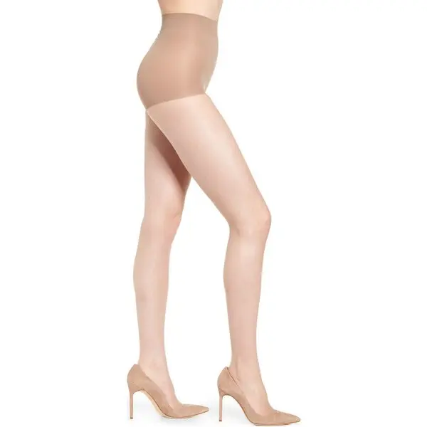 Natori 2-pack Sheer Control Top Tights - Nude