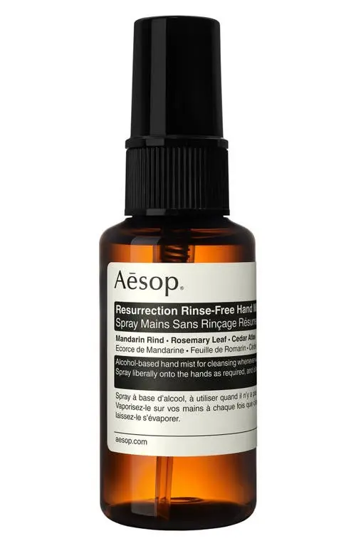 Aesop Resurrection Rinse-free Hand Mist - No Color