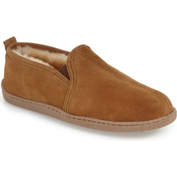 Minnetonka Genuine Shearling Lined Slipper